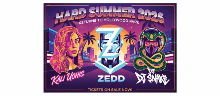 Hard Summer 2026 Returns to Hollywood Park with Kali Uchis, Zedd and DJ ...